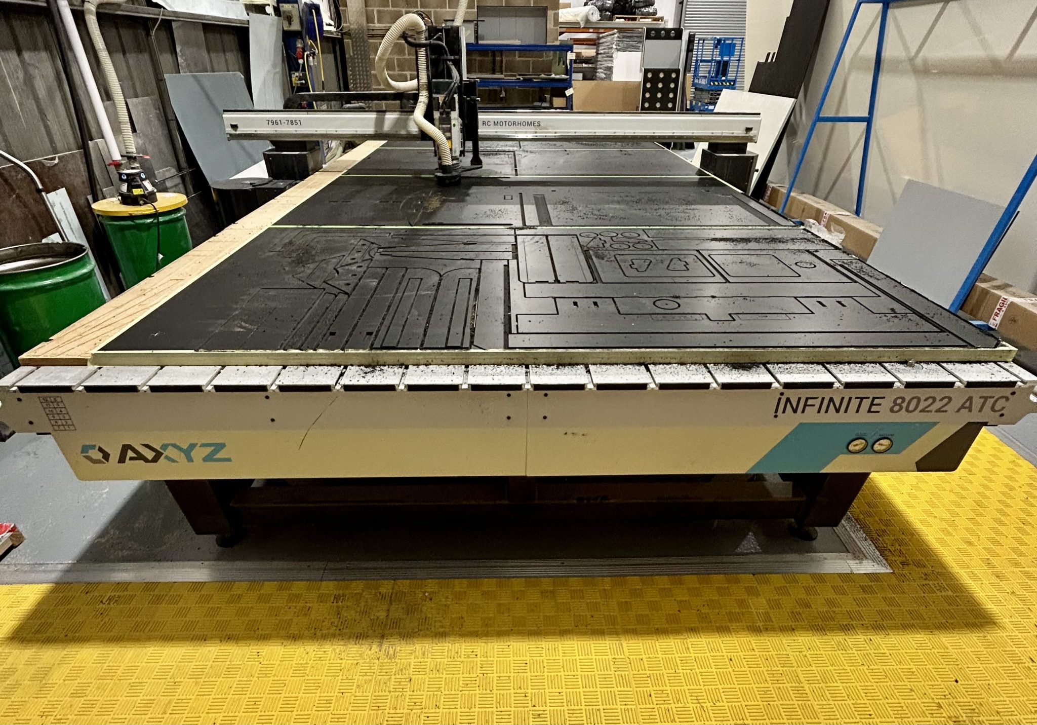 Customised CNC Router supplied by AXYZ Ltd - UKGSA - UK Gasket ...